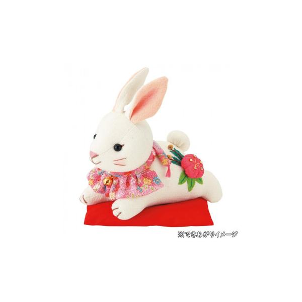 「福村弘美」先生デザインのかわいい干支(卯)ぬいぐるみキットです。<br>●こちらの商品は、北海道・沖縄・離島への配送は、別途送料がかかる場合がございますので、予めご了承くださいませ。