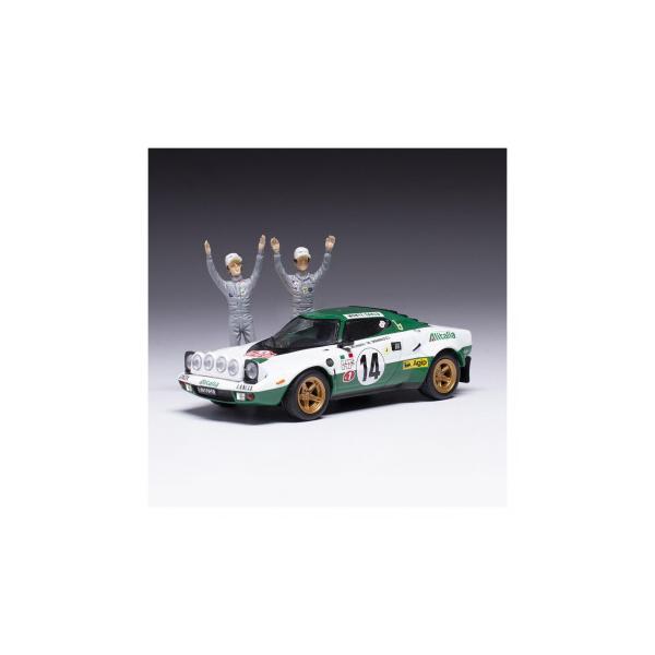 1/43スケール、ランチア ストラトス HF 75モンテカルロ ♯14 Munari/Mannucci フィギュア付きのモデルカーです。<br>●こちらの商品は、北海道・沖縄・離島への配送は、別途送料がかかる場合がございますので...