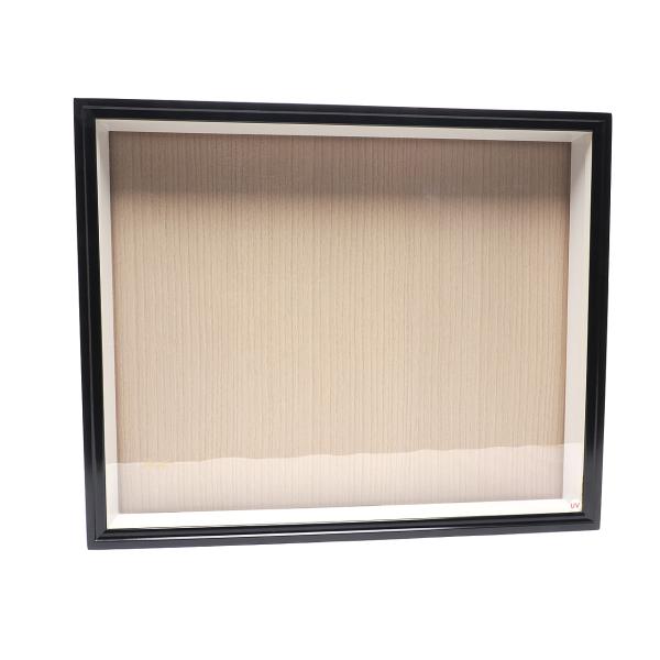 大型ドイツ箱ＵＶカット・ペフなし仕様（黒）＜ＵＶカット仕様＞ガラスの内面にＵＶカットフィルムを張って紫外線をカットカット率９９．９％、効果は半永久的、色の抜けやすい昆虫にインテリアなどディスプレイする場合はＵＶカットがオススメ！手貼り・機械...