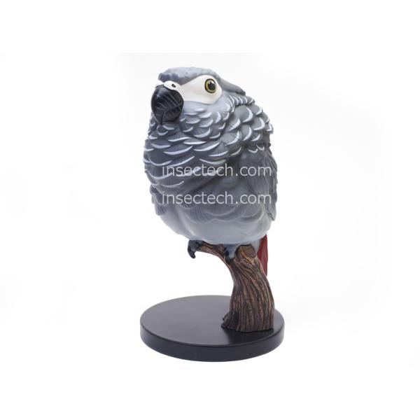 【動物の惑星】ヨウム フィギュアPsittacus erithacus最大全高：約89mm最大全幅：約50mm重さ：約77g※台座含む※目安としてお考えください※手のひらにポンと乗るサイズ感素材：PU樹脂Made in China付属品：箱...