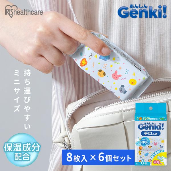[検索用：手口拭き 持ち運び ウェットティッシュ ミニサイズ ノンアルコール 香料不使用 水分たっぷり配合 純水99% 保湿成分配合 手口ふき 子供 携帯用 シート 4967576840729]■翌日優良配送対象の商品につきまして■下記の場...