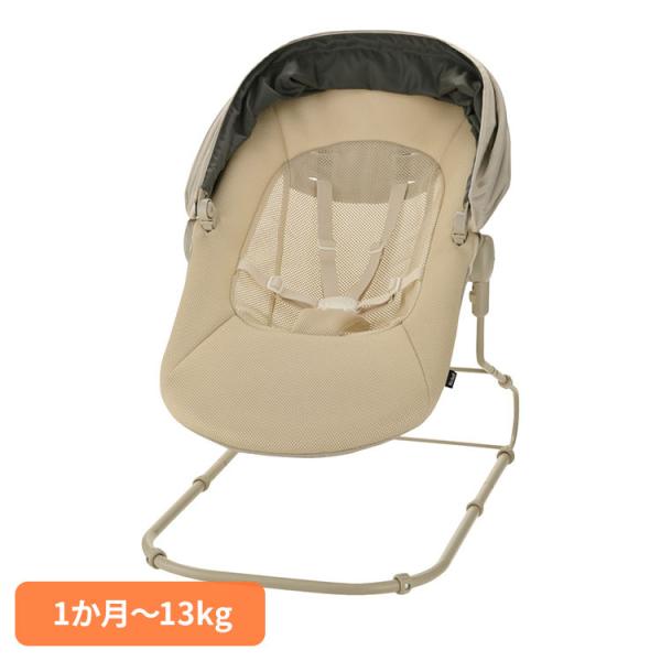 [検索用：バウンサー リッチェル ベビーラック リッチェル お昼寝 リクライニング 幌付き 寝かしつけ フラット 寝かしつけラック 4945680204972]■翌日優良配送対象の商品につきまして■下記の場合は対象外となります。・お届け先が...