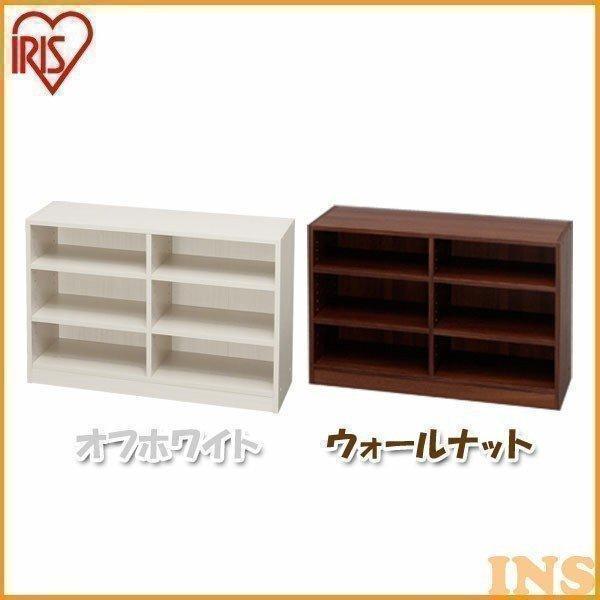 0121pointo★★詳細情報＆おトク情報は下記をご確認下さい★★シンプルデザイン。場所を選ばないフリースタイルラック★お部屋の雰囲気に合わせて2色（オフホワイト・ブラウン）からお選びいただけます。棚板は高さが自由に変えられる可動棚タイプ...