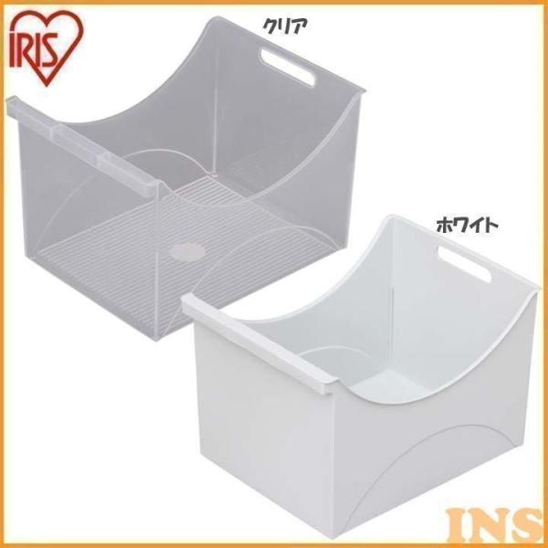 0121pointo ★★詳細情報＆おトク情報は下記をご確認下さい★★  ■商品サイズ（cm）：幅約26×奥行約34.2×高さ約22.3 ■重量：約458g ■材質：ポリプロピレン ■カラー：クリア、ホワイト [検索用：フォルダー オフィス...