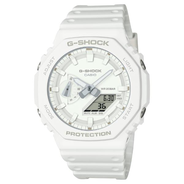 タフネスを追求し進化を続けるG-SHOCKから、細部のパーツまですべてワントーンで仕上げたOne toneシリーズです。ベースモデルはオクタゴンベゼルのGA-2100を採用。人気のカラーリングをケース、ベゼル、バンド、文字板の各パーツに至る...