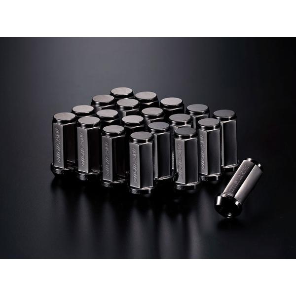 ○商品：DIGICAM クロモリ 17HEX○適合： 汎用〇カラー：スモーククローム○セット内容：本体×20○全長：48mm○ネジ径×ピッチ： [M12×P1.5]○形状：袋ナット○材質：クロムモリブデン鋼(SCM435)○二面幅(六角ナッ...