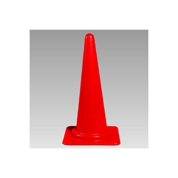 メーカー直送のため代引きでの決済は不可となります。銀行振り込み・コンビニ・クレジット・後払い決済でご購入下さい。385-01A カラーコーン 赤 700Hサイズ：385×385×700mmH　材質：ポリエチレン　重量：約700g ※代引き決...