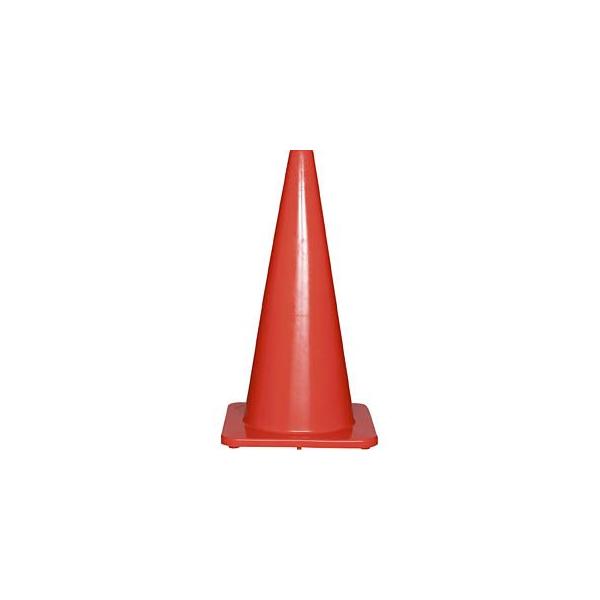 柔軟性があり、衝撃に対して破損しにくいコーンです。カッティング用シートやステッカーが貼りやすい表面です。●サイズ：370×370×690mm●重量：約2.3kg●材質：PVC