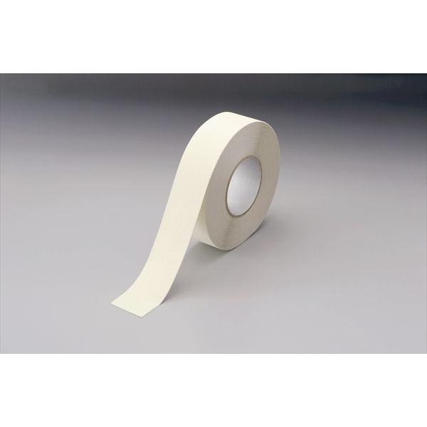 特長　● 滑り止めの機能に加え、蓄光により自発光します。用途　● 階段の段鼻や段差部の滑り止めに。サイズ:50mm幅×18m巻(0.7mm厚)材質:PVC 他