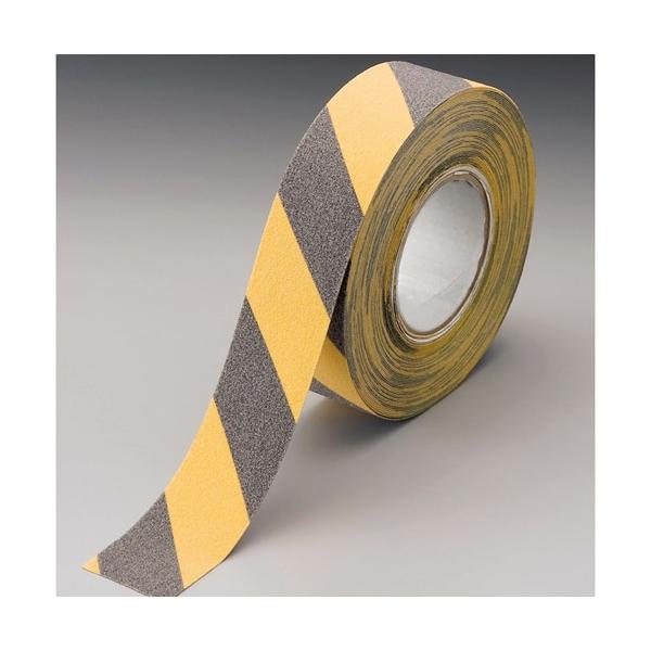 ● 滑り止めの機能に加え、危険・注意箇所の明示に。サイズ:50mm幅×18m巻(0.7mm厚)材質:PVC 他※メーカー型番：863-394　がリニューアルしました。