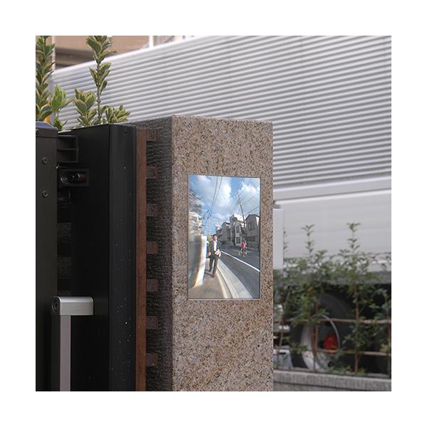 ▼商品説明・フラットなのに凸面鏡と同じように広い視野を持つ、世界初の不思議な鏡です。・駐車場や倉庫の出入口用のミラーです。・道路の死角から来る人や自転車などを確認できます。▼注意・屋外可　・FFミラーの性質として、直射日光やライト等の光が当...