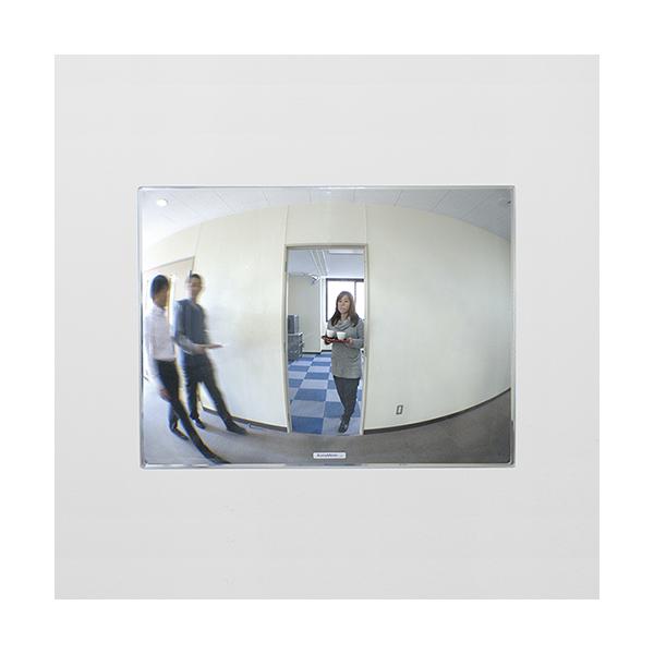 ▼商品説明・フラットなのに凸面鏡と同じように広い視野を持つ、世界初の不思議な鏡です。・通路の衝突防止に。・目の高さに設置でき、正面を見るだけで死角が自然と目に入ります。・左右用。狭いT字路の衝突防止に。階段の踊り場の衝突防止に。 ▼注意・室...