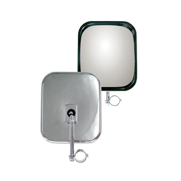 メーカー直送のため代引きでの決済は不可となります。銀行振り込み・コンビニ・クレジット・後払い決済でご購入下さい。サイドサポートミラー角 150×175 メッキ SR-10Cトラック用のサイド補助ミラーです。死角をフォローしてより安全に運転し...