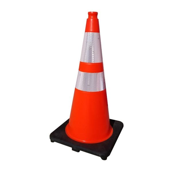 メーカー直送のため代引きでの決済は不可となります。銀行振り込み・コンビニ・クレジット・後払い決済でご購入下さい。カラーウェイトコーン700　1本セット視認性に優れた本体カラーと安心の３M社製のプリズム反射シートを採用。しており昼夜問わず視認...