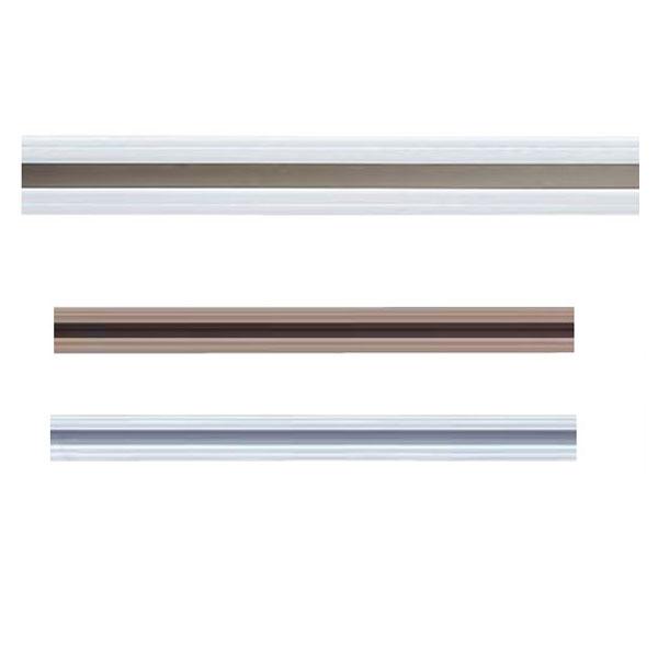 【ピクチャーレール　タチカワ】　　こちらはレール単品での販売です。キャップ等の部品は含まれません。Ｖ２０レールの安全荷重は５ｋｇです。必ず安全荷重以下でご使用ください。　