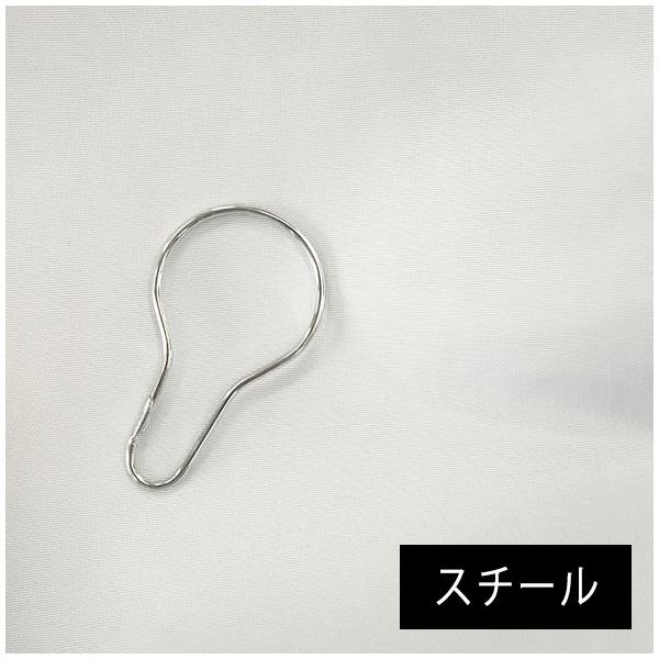 ハトメ仕様のカーテンに最適なディスプレイフック。リーズナブルなスチール素材のカーテンリング。■商品名：ダルマ型フック〈小〉スチール製【DRS2】■耐荷重：1kg■寸法：全長40mm■素材：スチール ●ビニールカーテンにご使用の場合はダルマ型...