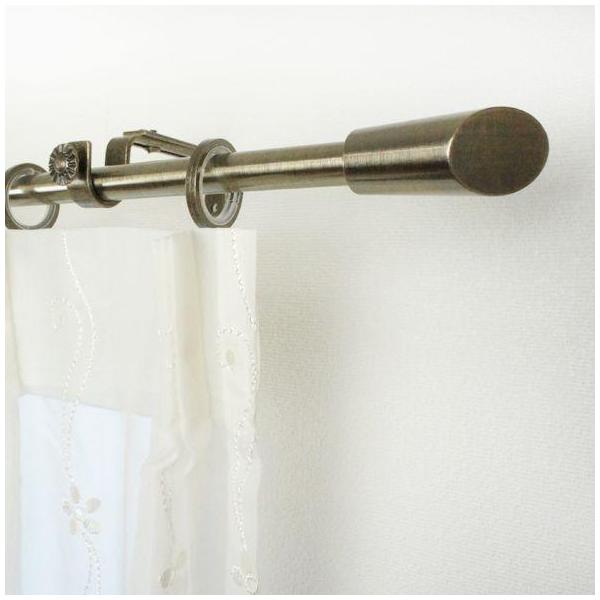 遊び心いっぱいの洗練されたデザイン友安製作所オリジナルブランド■商品名：アイアンカーテンレール イタリアンシリーズ■サイズ：201〜300cｍ（1cm単位で指定可能）■タイプ：シングル■キャップデザイン：サクロ■カラー：ブラック/ゴールド/...