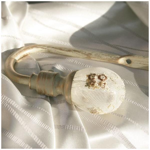 クラシックなアイアンカーテンレールでおしゃれな窓辺/北欧 カフェ■２個組１セット■材質：本体スチール■サイズ：148ｍｍ　壁から持ち出し70ｍｍ（装飾部分はアイアンカーテンレールと同じサイズです。）【取扱い項目】カーテン タッセル おしゃれ...