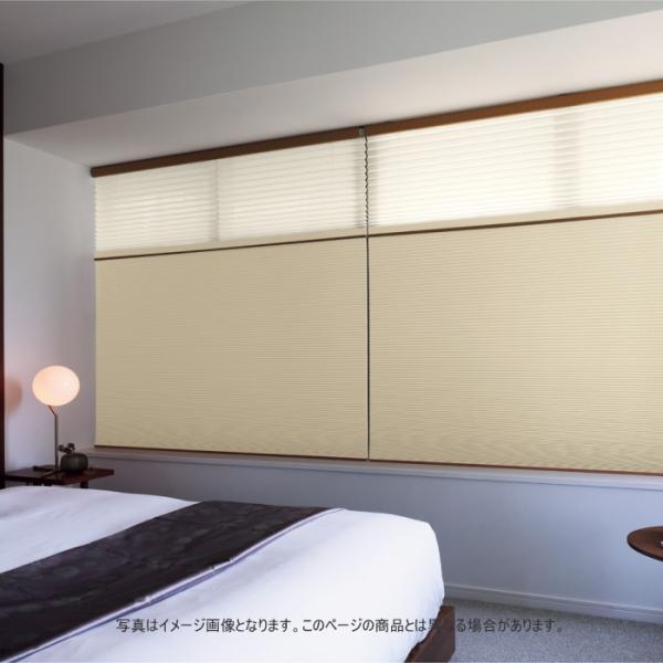 ■製品名：ハニカムスクリーン（プリーツクスクリーン）■メーカー：ニチベイ■商品名：レフィーナ45■生地名： オストル■機能：防炎■品番 窓 断熱 窓回り 断熱 二重サッシ 代用 内窓 断熱 窓 断熱 対策 窓 断熱 方法 窓 寒さ対策 窓 ...