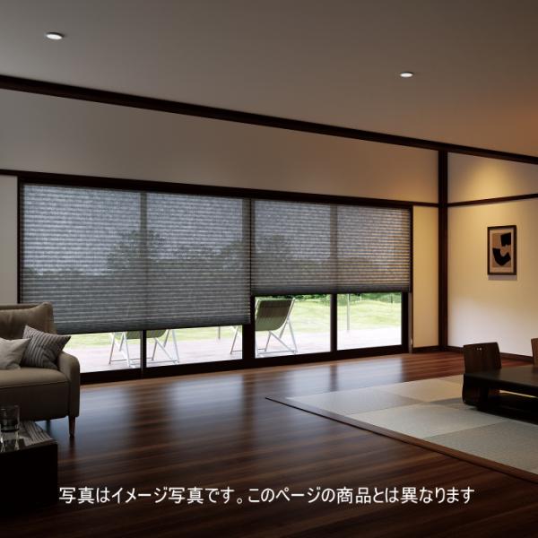 ■製品名：プリーツスクリーン もなみ■スラット巾：25mm■メーカー：ニチベイ■生地名: すずり■生地品番：M5054 M5055 M5056 M5057 M5058■スタイル名：ツインスタイル■操作方法：コード式■オーダー適応サイズ：幅1...