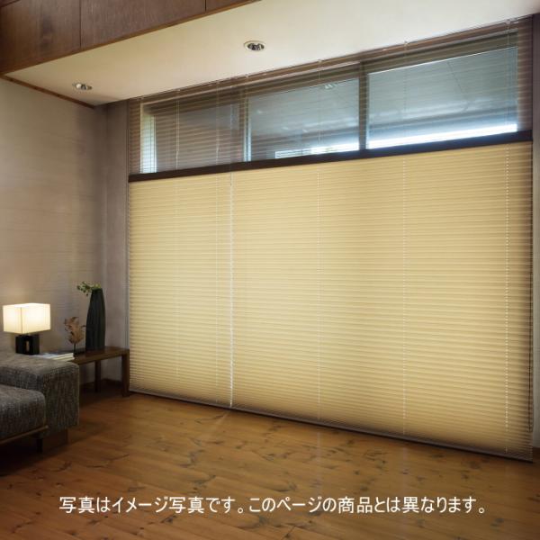 ■製品名：プリーツスクリーン もなみグランツ■スラット巾：32mm■メーカー：ニチベイ■生地名：アシベ■生地品番：M5415〜M5418■スタイル名：ツインスタイル■操作方法：ワンチェーン式■オーダー適応サイズ：幅170.5〜200cm×高...