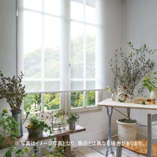 ■製品名：ロールスクリーン（ソフィ）■製作対応：オーダー■メーカー：ニチベイ■生地名：アエル■生地機能：防炎・制電■生地品番：N8277〜8279■この生地は洗濯できません■透過度：シースルー■カラー：N8277 N8278 N8279■リ...