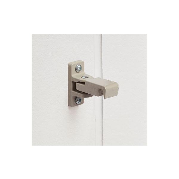 ■屋外 外付け ロールスクリーン ロールカーテン■メーカー：ニチベイ■商品名：ソヨカ■オプション部品ボトムフックセット■セット内容：ボトムフック(2個)、ボトムフック取付ネジ(4本) ※壁面取付用のネジは入っておりません。木下地への取付の際...