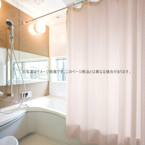 ■スミノエ 防炎 シャワーカーテン■品番：E6151〜6156 シャワカーテン縫製（生地ヨコ使い）■縫製仕様：フラット縫製（ヒダなし）■サイズ：巾101〜150ｃｍＸ丈〜195ｃｍまで