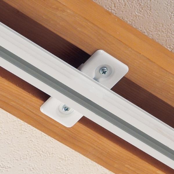 ■アコーディオン クローザーライト用オプション■メーカー：TOSO（トーソー）■オプション名：鴨居用ブラケット■カラー：ホワイト プラチナグレー
