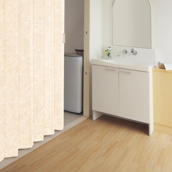 ■アコーディオン パネルドア■製品：規格品■製品仕様：片開き■メーカー：TOSO（トーソー）■この製品は非防炎です。防炎ではありません。■製品名：アクシエ■生地品番：TD-7201 TD-7202■サイズ：幅150Ｘ高さ194cm※受注製作品