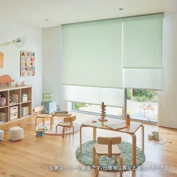 ■ロールスクリーン ロールカーテン■シリーズ名：ラルク■メーカー：立川ブラインド工業（タチカワブラインド）■日本製（3年保証）国内生産■生地性能：防炎 ウォッシャブル 遮熱■生地:マカロンラテ遮熱■生地品番：RS1241 RS1242 RS...