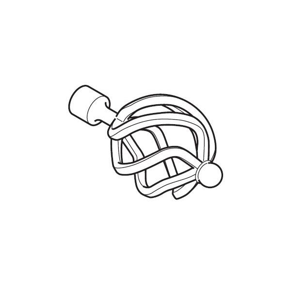 ■TOSO カーテンレール■商品名：クラスト19 キャップＡ■カラー：アンティークホワイト・アンティークブラック・アンティークゴールド■1組（2ケ入り）■トーソーカーテンレール『クラスト19』の専用部品です。