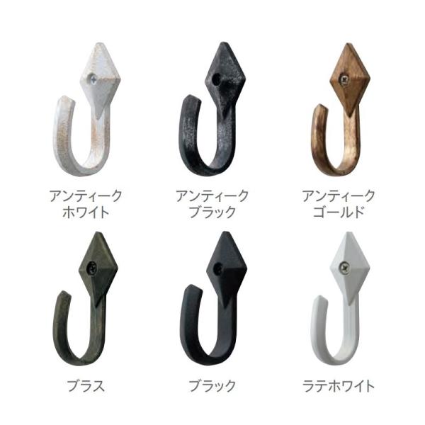 ■TOSO カーテン ふさかけ（タッセル掛け）■商品名：クラスト■梱包：1ケ入り■素材：亜鉛■サイズ：約70ｍｍ※付属の取付けビスは、マルサラ全ネジ3.0×35です。※裏面に突起（回り止め）があるのでコンクリート等の硬い壁には取付けできません。