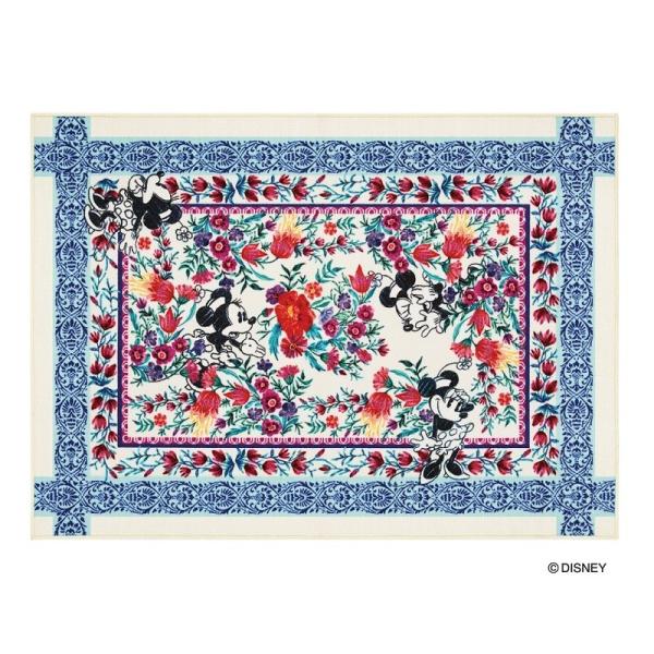 ※サイズの表記は若干異なる場合があります。※輸入品については在庫が切れる場合もございますのであらかじめご了承ください。【商品名】ミッキー　ロイヤルガーデンラグ【サイズ】133x185cm【素材】ナイロン100％【生産国】インド製【パイル長】...