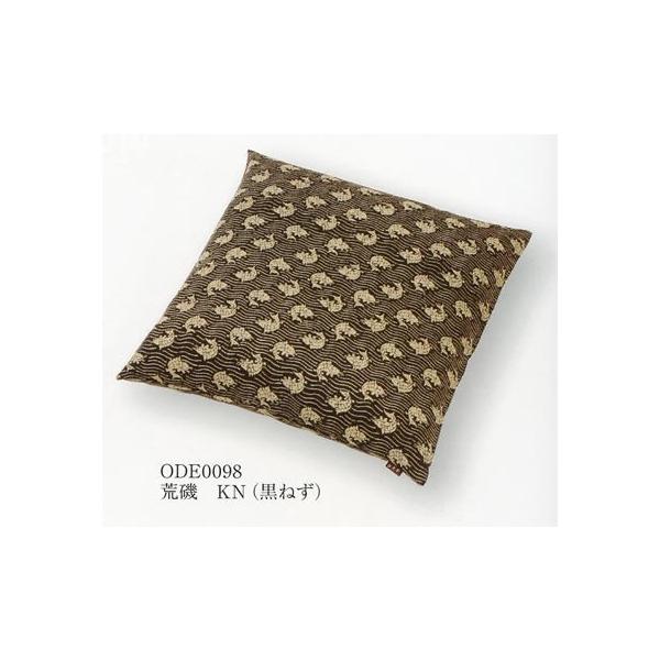 柄おぼろ 座布団カバー [荒磯] 55x59cm 全2色(ODE0098-3)