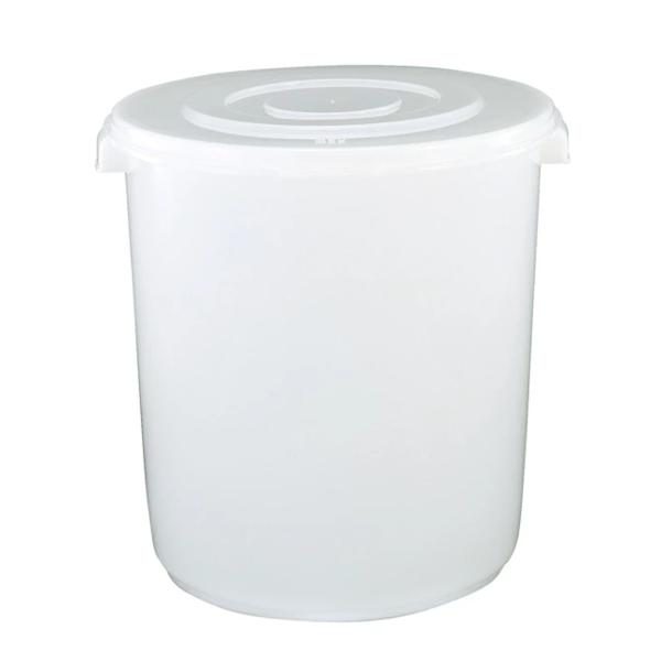 サイズ/約幅37.5×奥行35.5×高さ35.5cm容量/約25L内容量/1個材質/本体：ポリプロピレンフタ：ポリエチレン生産国/日本製パーツ別耐熱温度/本体：120度、フタ：70度パーツ別耐冷温度/本体：-10度、フタ：-30度●保存に便...