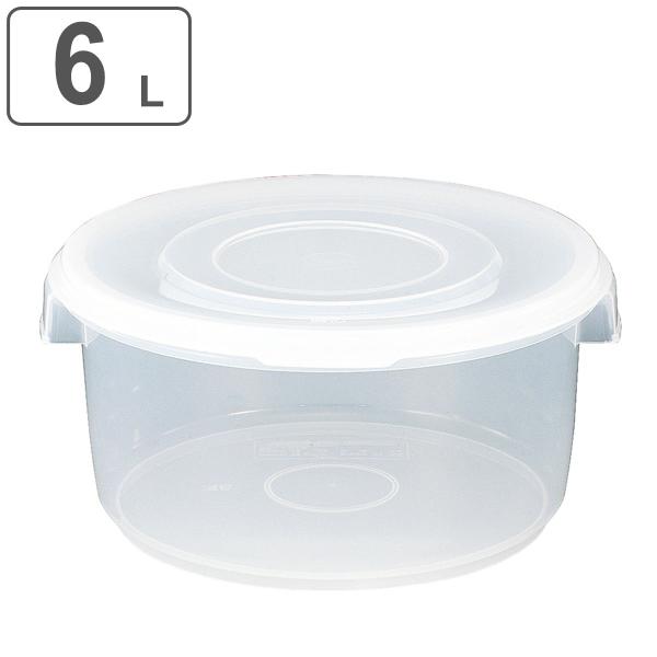 サイズ/約幅30.5×奥行29×高さ14cm容量/約6L内容量/1個材質/本体：ポリプロピレン蓋：ポリエチレン生産国/日本製パーツ別耐熱温度/本体：約120度蓋：約70度パーツ別耐冷温度/本体：約-10度蓋：約-30度●保存に便利な密閉タイ...