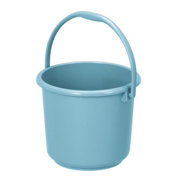 サイズ/約幅24.5×高さ18.5cmバケツ直径：約22.5cm容量/約5L内容量/1個材質/ポリプロピレンカラー/ブルー生産国/日本製●容量約5Lのバケツ本体です。●本体内側には1L毎に便利な目盛りが付いています。●ポリプロピレンを使用し...