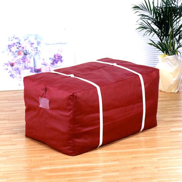 サイズ/約幅100×奥行65×高さ60cm内容量/1個材質/本体、ベルト：ポリプロピレンファスナー：ナイロン●引越しや輸送におすすめの大型サイズの布団収納袋です。●ロングサイズ（長さ約210cm）の布団や固綿敷布団（シングルサイズ）も収納で...