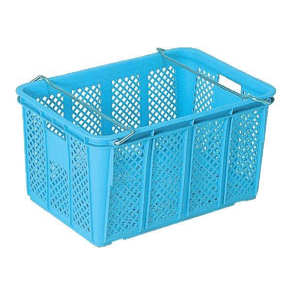 サイズ/約幅66.4×奥行46.8×高さ33.3cm内容量/１個（75.2L）材質/ポリプロピレン生産国/日本製●通気性の良い全面網目タイプの大型コンテナーです。●農産物収穫用コンテナーとしてお使いいただけます。●両短辺に取付けたハンドルの...