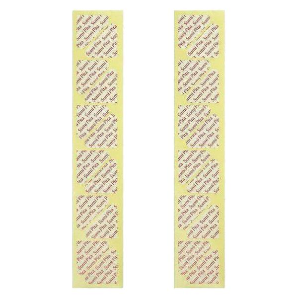 サイズ/短辺：約3.3cm内容量/1袋（24枚入り）材質/基材：PET粘着材：アクリル系はくり紙：紙生産国/日本製●食器棚・流し台・押入れ・タンスのシートのズレやすべり防止に便利です。 ●ピタッと貼りやすい三角形状です。●表面は強粘着・裏面...