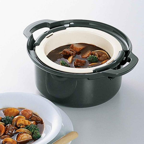 サイズ/約幅30×奥行24.5×高さ16.1cm重量/約845g容量/1.4L（内鍋）内容量/1個（内鍋＆蓋、保温容器＆蓋）材質/保温容器・蓋、内鍋・蓋：ポリプロピレン（耐熱温度120度、耐冷温度−20度）保温容器蓋ツマミ：ABS樹脂（耐熱...