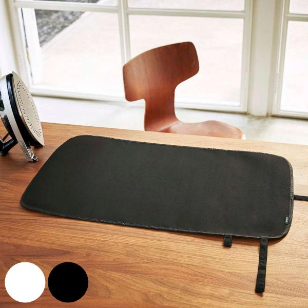 サイズ/約幅72×奥行40×高さ1cm収納時：約幅6×奥行6×高さ40cm内容量/1枚材質/掛け面：綿裏面：ポリウレタンフォーム種類/ホワイト、ブラック生産国/中国製●広げるだけで直ぐに使えるアイロンマットです。●使わない時はくるくる丸めて...