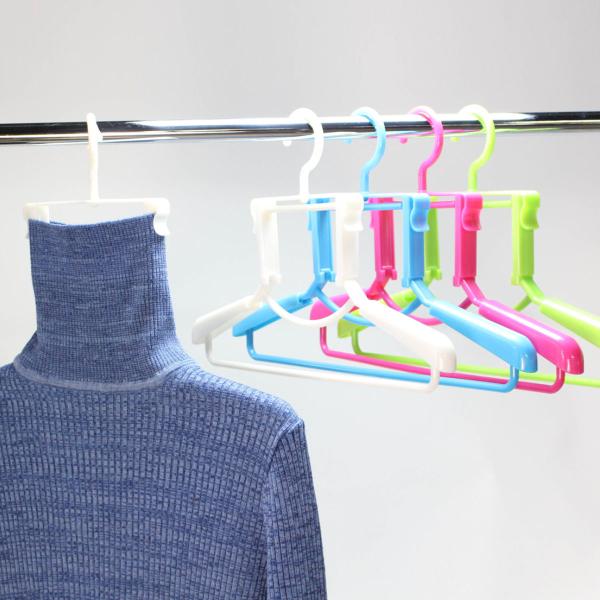 サイズ/約幅42〜54×奥行2.1×高さ25〜31cm重量/約122g内容量/1本材質/ポリプロピレン種類/パールピンク、パールブルー、パールグリーン、パールホワイト生産国/日本製●ハイネックやパーカーなどの衣類に最適なハイネックハンガーで...