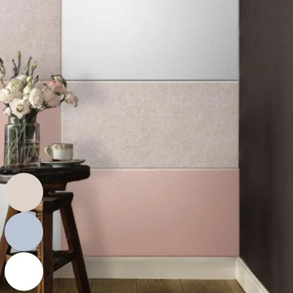 サイズ/約横60×縦30cm厚さ：約0.9cm重量/約260g内容量/1枚材質/ポリエステル種類/ホワイト、グレー、ニューベージュ生産国/中国製●生活音を吸音し、室内の反響音を減少させる効果のある吸音パネルです。●ナチュラルなフェルト地であ...