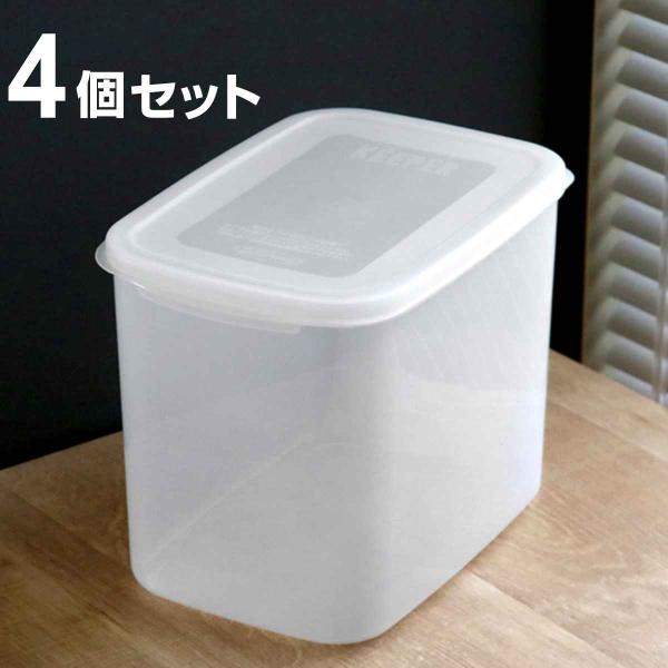 サイズ/約幅15.8×奥行23.1×高さ17.8cm重量/約259g内容量/4.8L（4個セット）材質/本体：ポリプロピレンフタ：ポリエチレン生産国/日本製電子レンジ/本体のみ使用可能●銀イオンの抗菌効果で雑菌の繁殖を抑えます。●シリコーン...