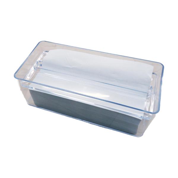 サイズ/約幅12.5×奥行26.5×高さ9.5cm内容量/1個材質/ポリスチレン生産国/日本製●フタの重みで取り出しやすいペーパータオルケースです。●クリアタイプで中身が見えるので残量を把握しやすいです。●袋のまま入れることもできます。●シ...