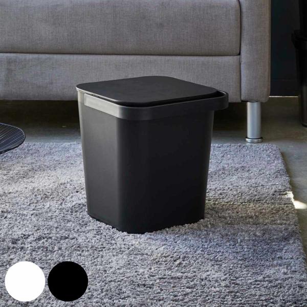 サイズ/外寸：約幅27.5×奥行26.5×高さ28cm内寸：約幅23×奥行23×高さ27cm重量/約1.1kg容量/約12L内容量/1個材質/ポリプロピレン種類/ホワイト、ブラック生産国/日本製耐熱温度/140度耐冷温度/-40度スタッキン...