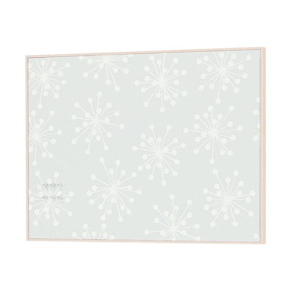 サイズ/約縦44.9×横60.4×厚み2.4cm重量/約1.9kg内容量/1枚付属品：マグネット6ヶ、壁取付金具、石こうボード用ピン、木壁用ネジ材質/本体：アルミラッピング、スチール布目シート貼り生産国/日本製●マグネットで固定するタイプの...