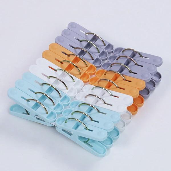 サイズ/約幅3.2×奥行1.2×高さ6cm内容量/20個入り材質/ピンチ：ポリプロピレンバネ：鋼線生産国/中国製●あらゆる方向からつまみやすく丈夫なピンチです。●先端は衣類を傷めないソフトな親切設計です。洗濯 洗濯物 洗濯グッズ ランドリー...